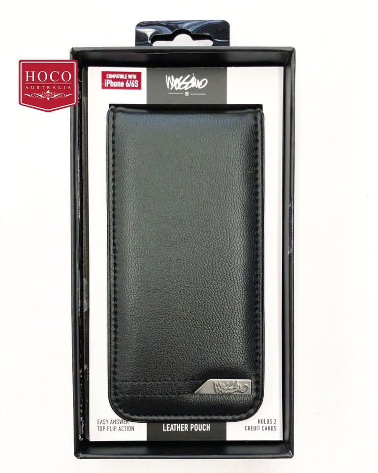 Mossimo Deluxe Leather Pouch for iPhone 6/6S - Black Black | eBay