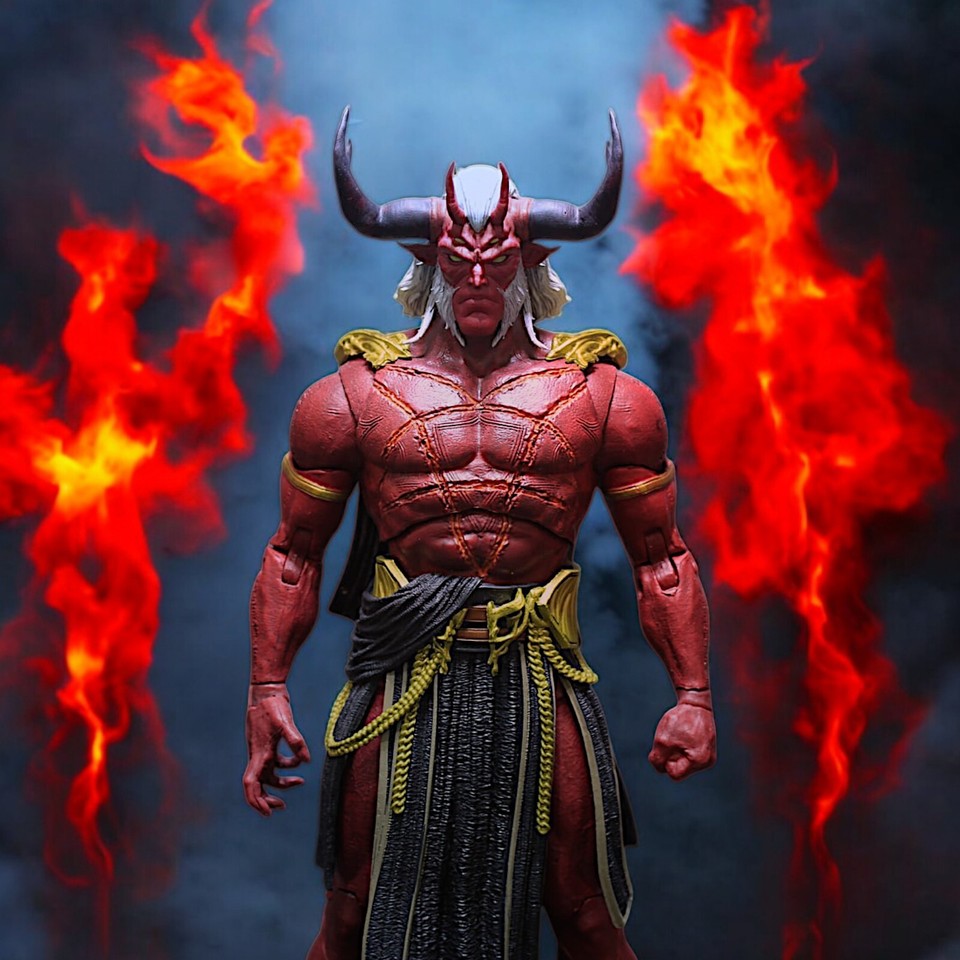 1/10 Custom DC Multiverse Demon Father Trigon Head Sculpt | eBay