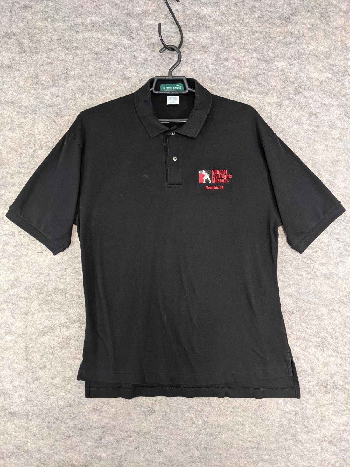 National Civil Rights Museum Polo Shirt Mens Extra La… - Gem