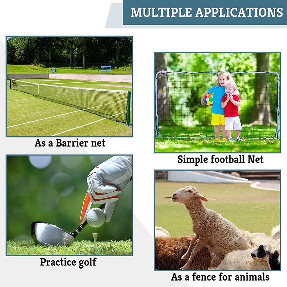 30FT x 10FT Golf Barrier Netting Back Yard Sports Nets Training Net ...