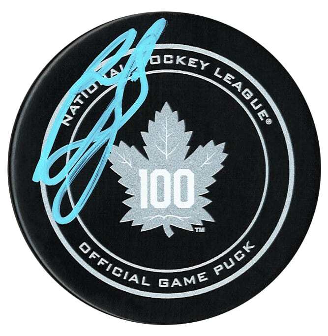 Ron Francis Autographed Toronto Maple Leafs Centennial Season Official ...