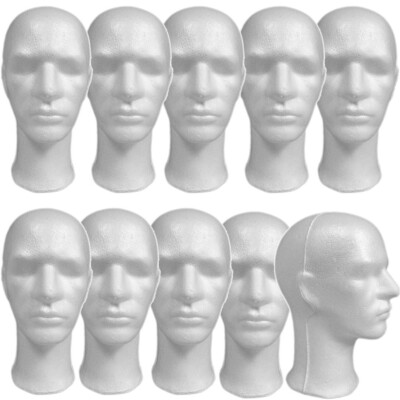 Partial-Body & Mannequin Parts - Styrofoam Head