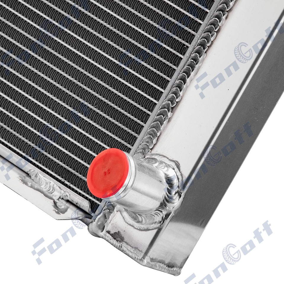 Double Pass 19" x 26" Aluminum Racing Radiator For Chevy SBC 350 ...