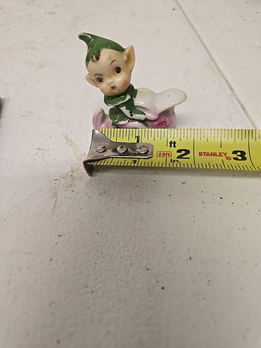 Vintage Ceramic Pixie Elf Figurine Made In Japan | eBay