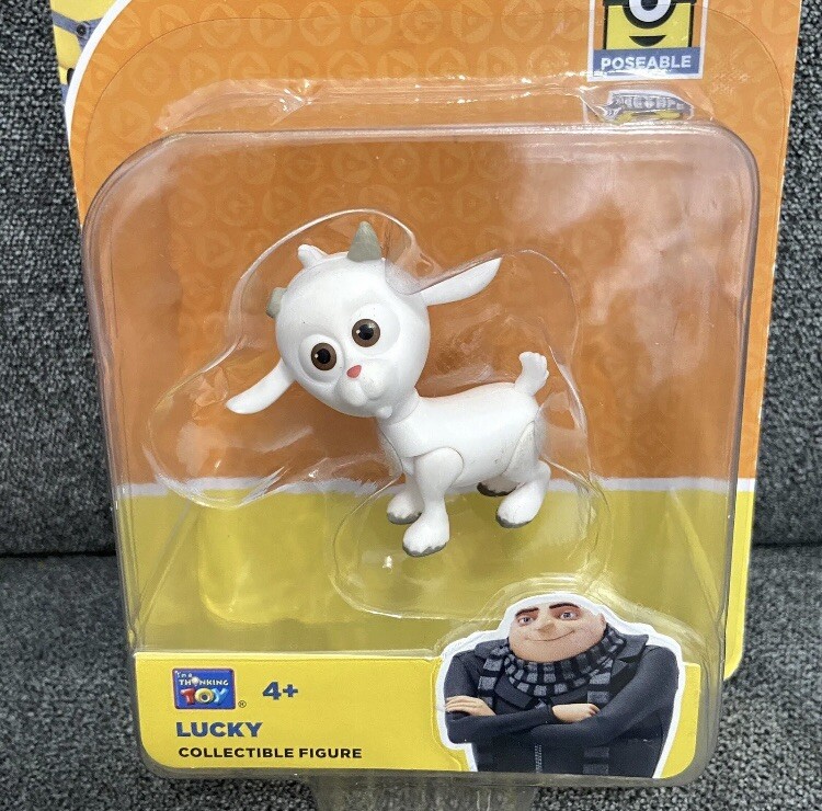 Despicable Me 3 Lucky the Goat Mini Figure Poseable Thinkway Toy NEW ...