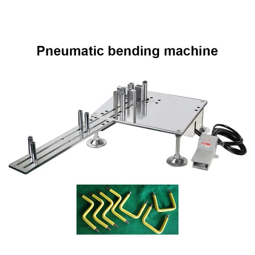 Semi-automatic Stainless Steel Pneumatic Wire and Cable Bending Machine ...