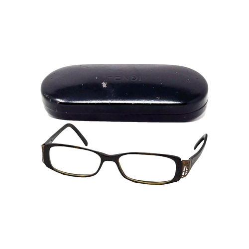 Fendi F698 215 Eyeglasses Frame Brown Tort Italy 51-15-135, (Preloved ...