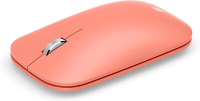 Microsoft Mobile Mouse - Peach. Comfortable Right/Left Hand Use | eBay