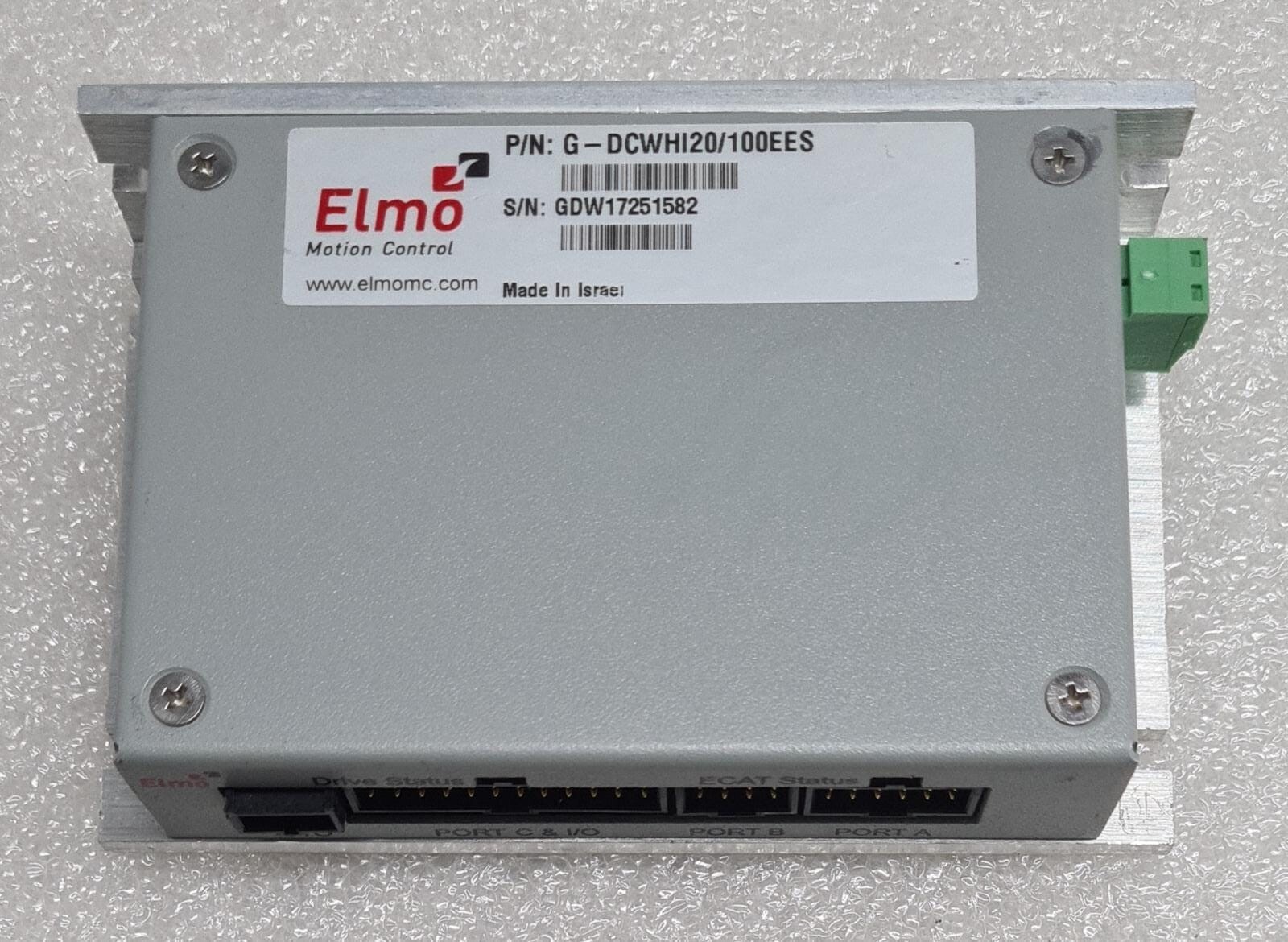 Elmo Motion Control G-DCWHI20/100EES Servo Drive **AS IS | eBay