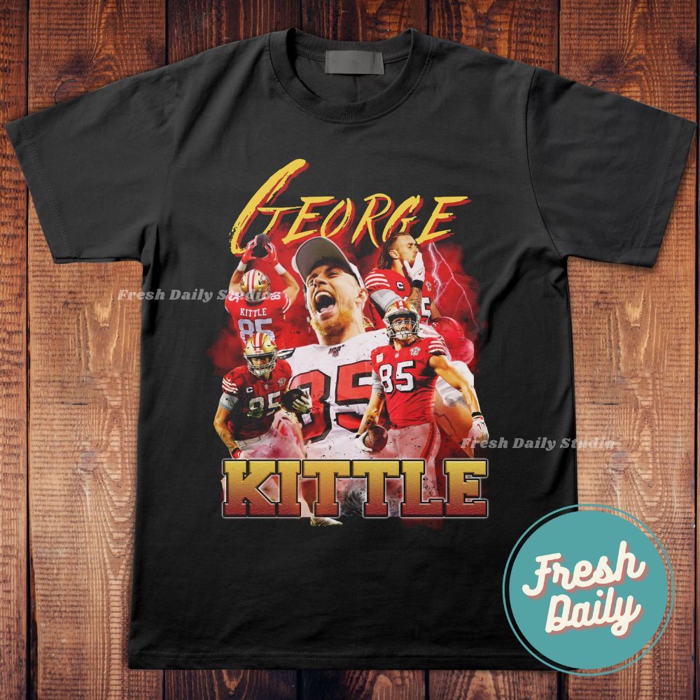 George Kittle T Shirt Niners Tee SF 49ers shirt Forty Niners T Shirt ...