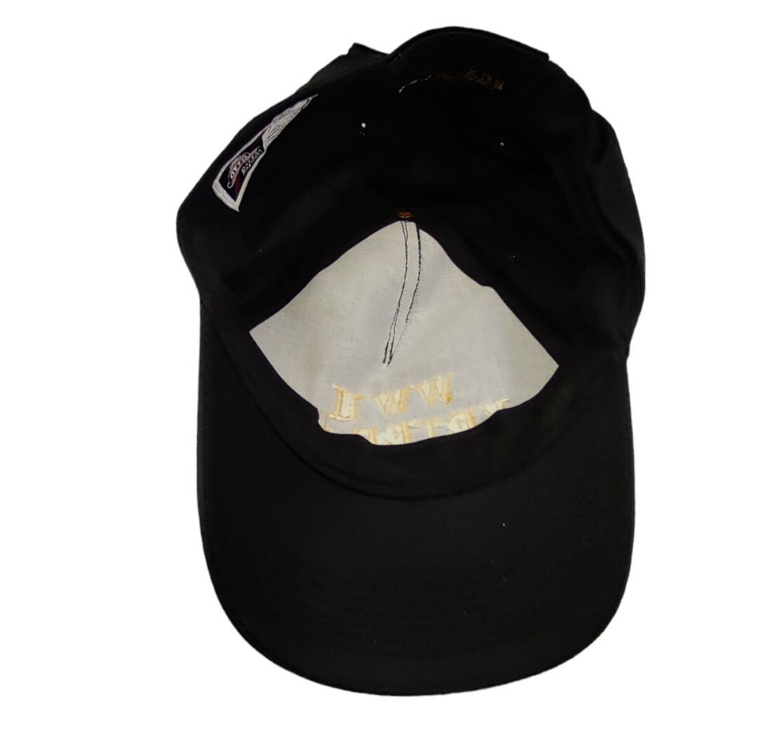 Black World War II WWII Veteran Military Baseball Cap… - Gem