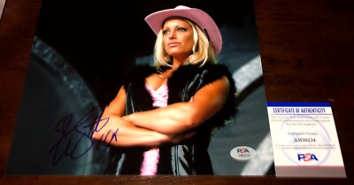 Trish Stratus Hot Sexy WWE Diva Signed Autographed 8x10 Photo PSA E1 | eBay