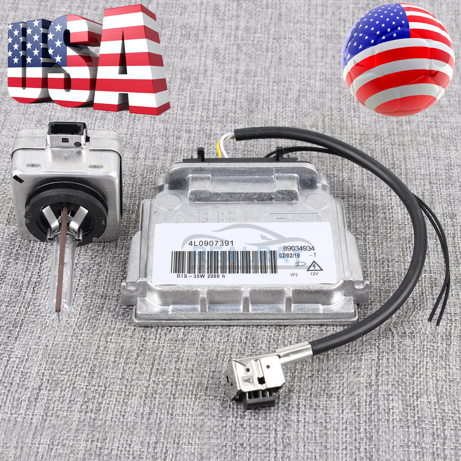 Xenon HID Headlight Ballast Unit For BMW Audi Q7 Buick Enclave GMC ...