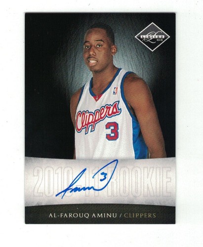 2010-11 Panini Limited - Next Day Autographs Al-Farouq Aminu #36 /99 ...