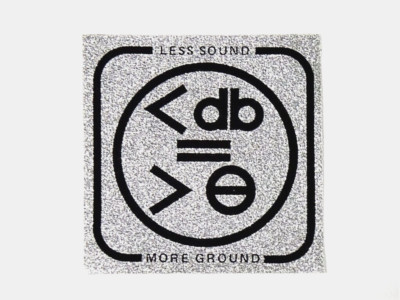 NOS 1970's Less Sound More Ground Decal 3-1/8 x 3-1/8" motorcycle ...