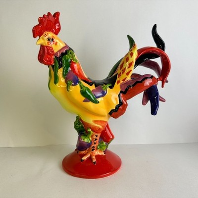 Westland Giftware Poultry In Motion Rooster Figurine Hot Wings | eBay