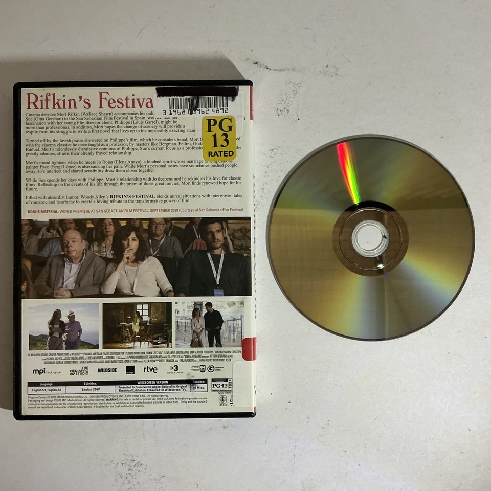 Rifkins Festival - DVD Woody Allen | eBay