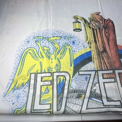Vintage Led Zeppelin Band Banner Large Size In Through The Out Door 80 ...