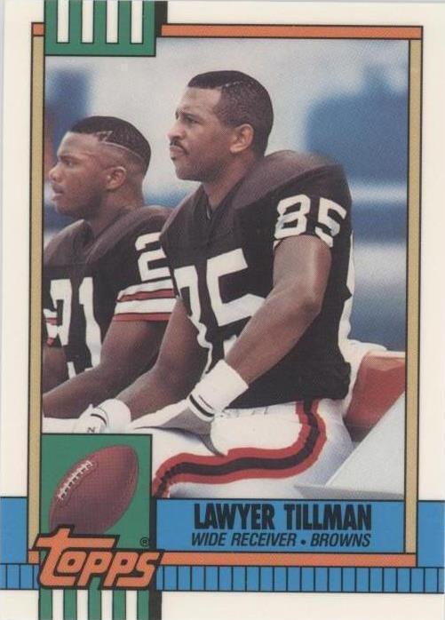 1990 Topps - Lawyer Tillman #156 Collector's Edition (Tiffany) for sale ...