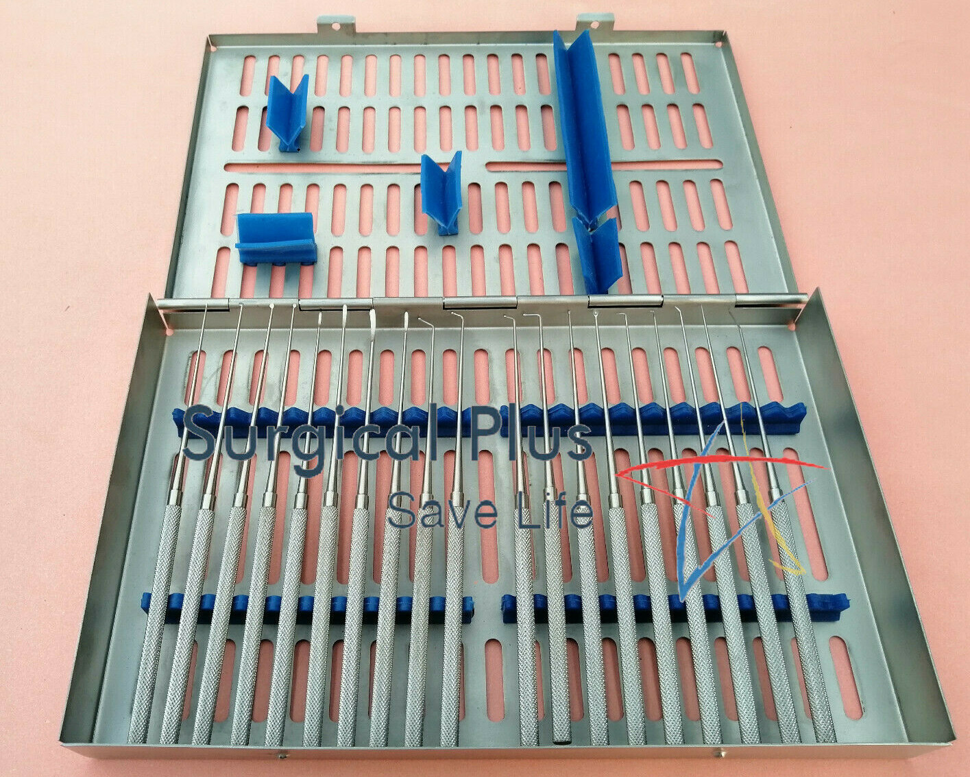 Set Of 19 Expanded RHOTON MICRO Dissector Sterlize Tray Neurosurgical ...