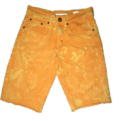Evolution In Design Denim Artisan Boys Denim Shorts ~Orange Yellow ...