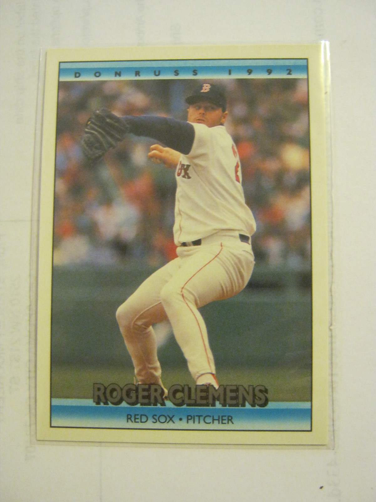 1992 Donruss 244 Roger Clemens Baseball Card, (MC-bb3) | eBay