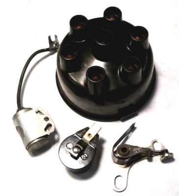 Cap,Rotor,Point,Condenser for Many AutoLite Distributor 1AT 1AY on 1950 ...