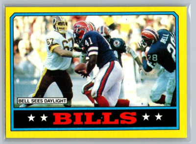 1986 NFL Topps Bills Team Leaders #383 Buffalo Bills 86-TFBC | eBay