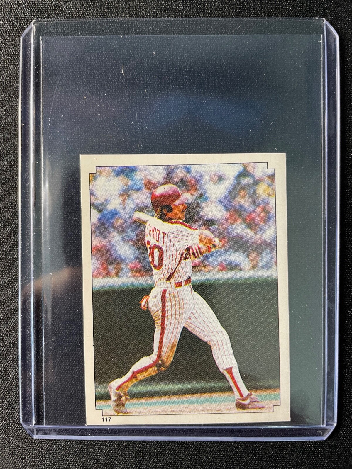 1984 Topps Album Stickers Mike Schmidt #117 Phillies!!! | eBay