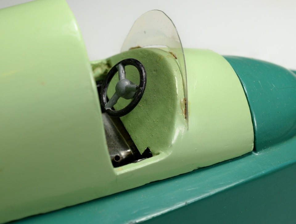 Tether Boat Streamlined Gas Powered Speed Record Japan Hand Made 1950 ...