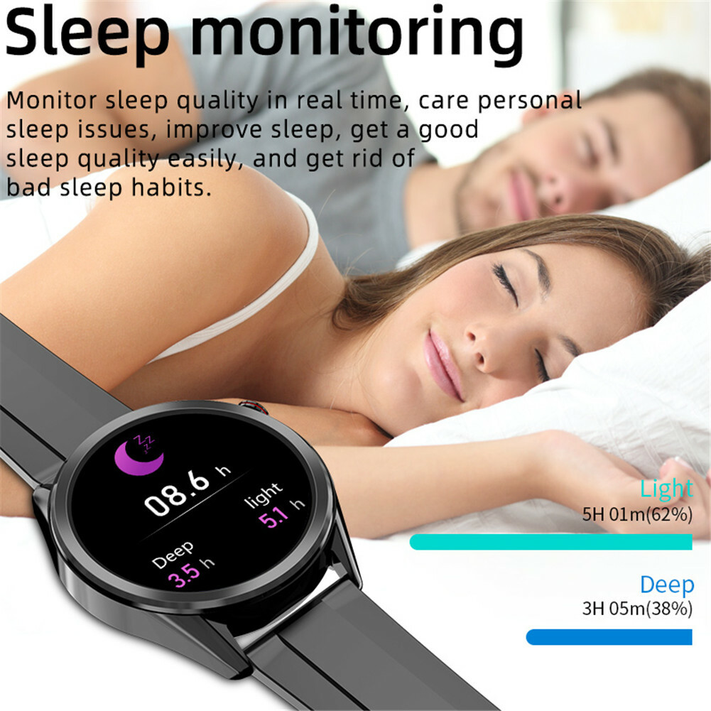 Smart Watch IP67 Waterproof Fitness Tracker Sport Wristband Men Women ...