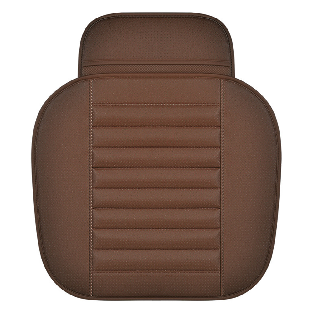 Car Front Seat Cover PU Leather Half Full Surround Cushion Mat Pad For ...