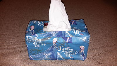 Elsa Fabric tissue box cover, (3 different colors and prints) | eBay ...