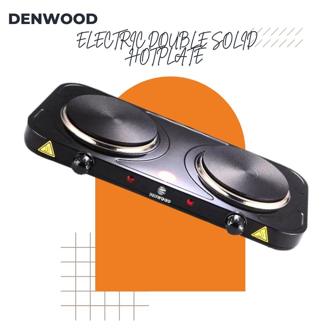 Denwoo Double Single Electric Hot Plate Portable Table Top Cooker Hob ...
