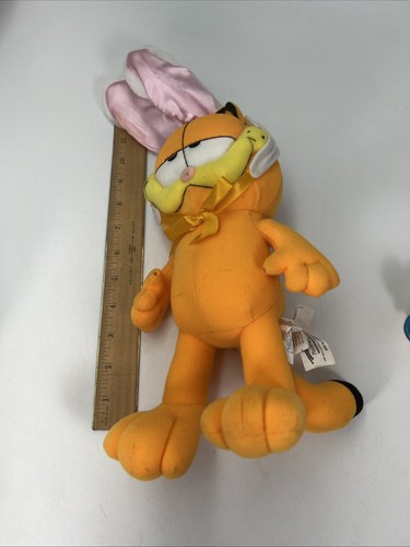 Vintage Garfield 1990 Jim Davis Ornaments Paws Key Chain Plush Lot | eBay