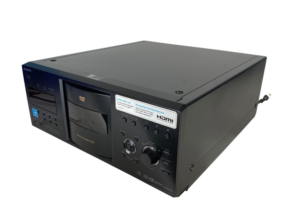 Sony Disc Explorer 400 CD/DVD/SACD Mega Changer DVP-CX995V (See ...