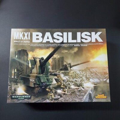 Basilisk w Forge World Vanaheim Gun Shield OOP NOS Astra Militarum ...