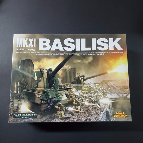 Basilisk w Forge World Vanaheim Gun Shield OOP NOS Astra Militarum ...
