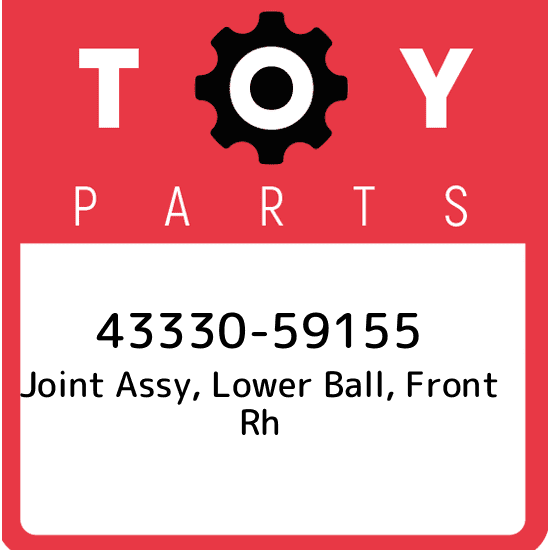 4333059155 Genuine Toyota Joint ASSY LWR Ball 43330-59155 for sale ...