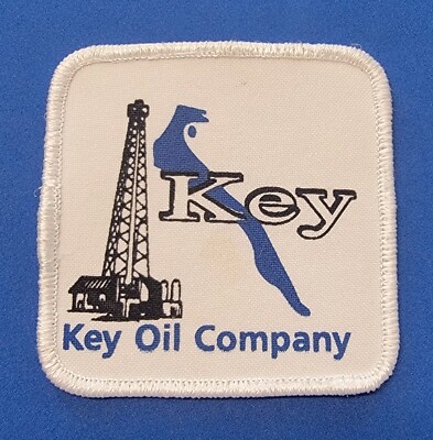 KEY OIL COMPANY PATCH BADGE VINTAGE | eBay