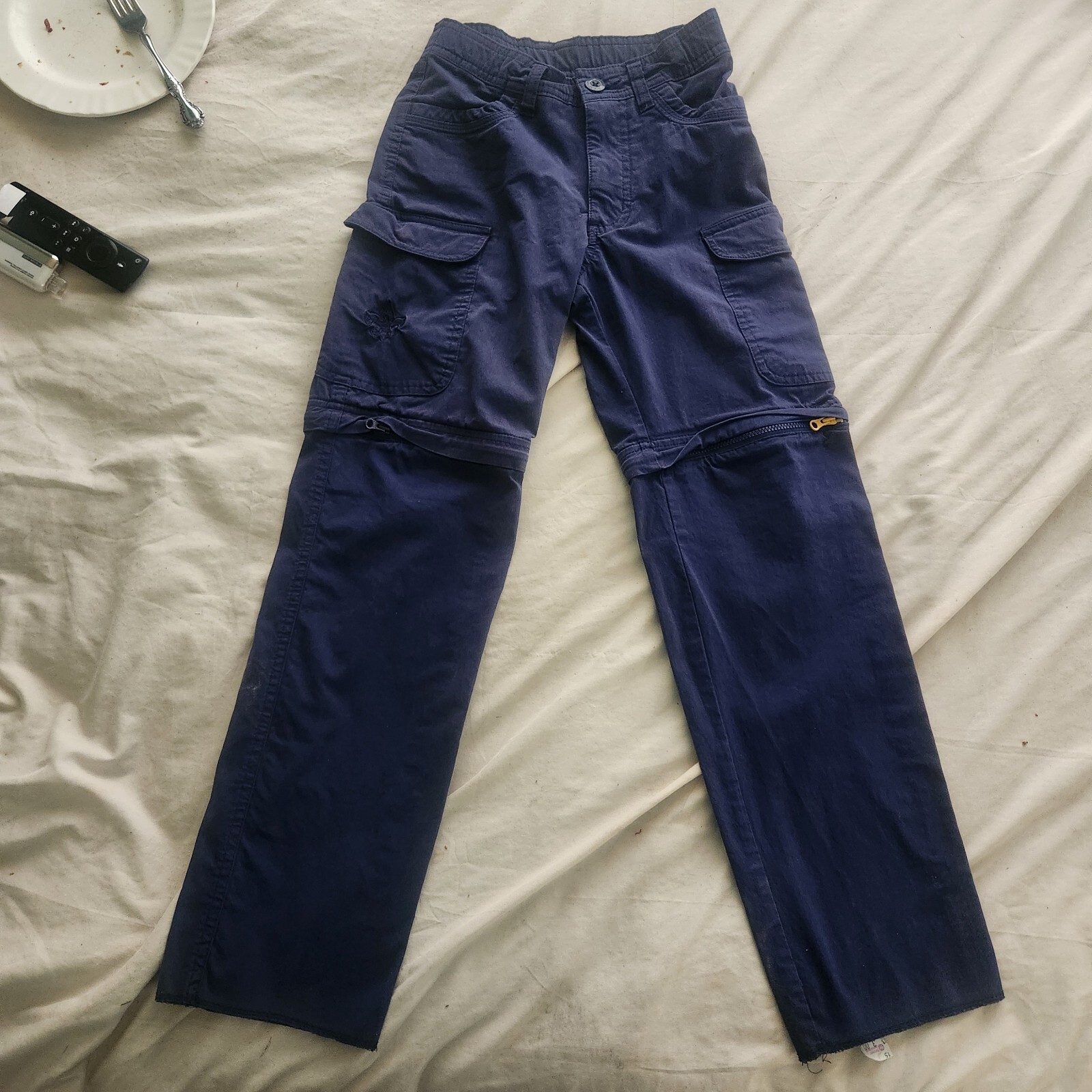 Cub Scout Switchback Blue Uniform Pants Size 6/7 - Gem