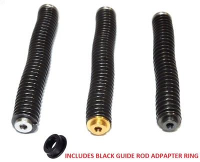 Stainless Steel Guide Rod And Black Adpater Ring For GLOCK 19 23 32 38 ...
