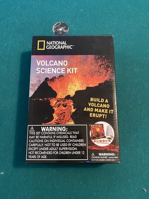 National Geographic Volcano Science Kit | eBay