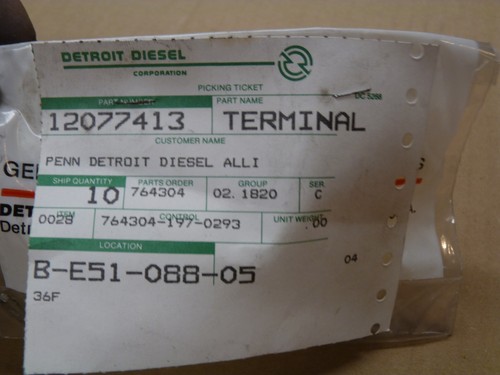 New Detroit Diesel Terminal 10 Count 12077413 ( DN3233 DS279 B2) | eBay