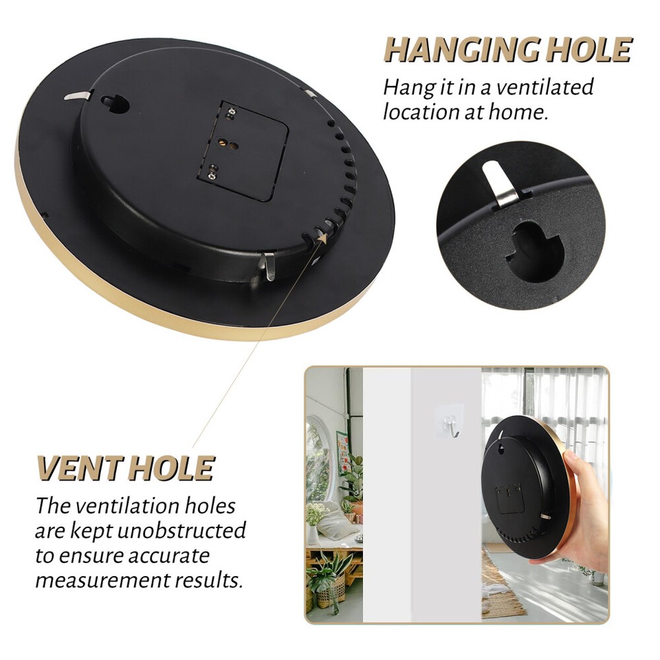 3-in-1 Wall Hanging Weather Station Barometer Thermometer Hygrometer In ...