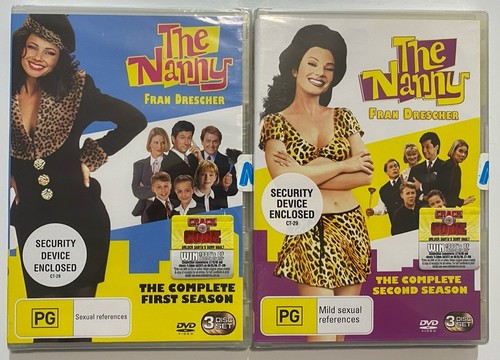 The Nanny DVD Season 1 and 2 Fran Drescher Comedy TV Show Region 4 PAL ...