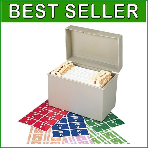 2200 Premium A-Z Alphabetic Labels with Storage Box - Self-Adhesive ...