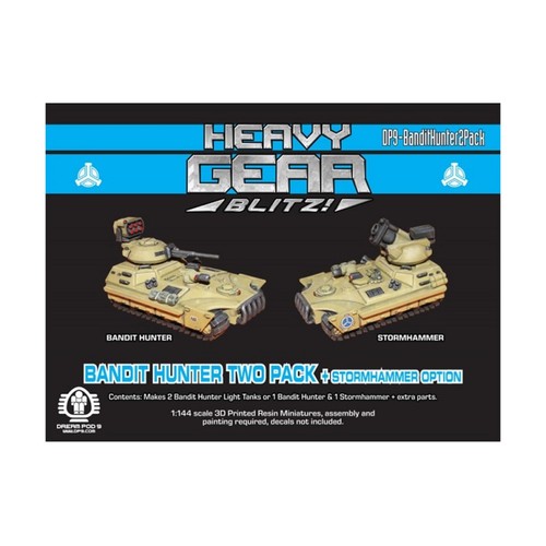 DP9 Heavy Gear Blitz! Northern Gu Bandit Hunter Two Pack w/Stormhammer ...