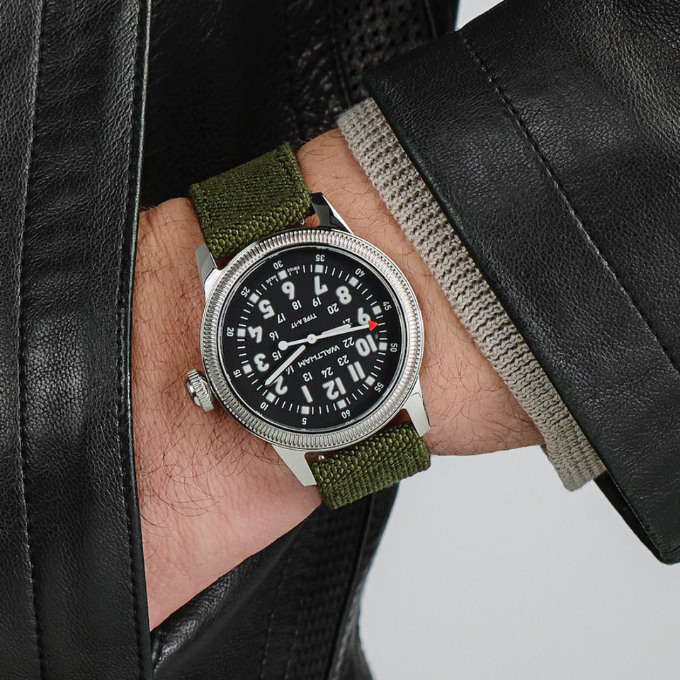 A17 Pilot Black dial | Black Dial Wristwatch WA17.M100.SS.BLA | eBay