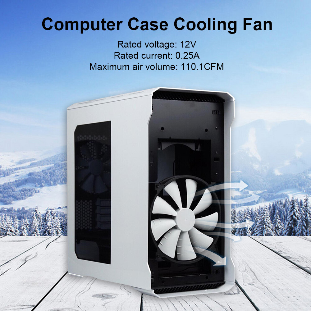 PHANTEKS PH-F200SP Chassis Cooler 3 Pin Computer Case Cooling Fan ...